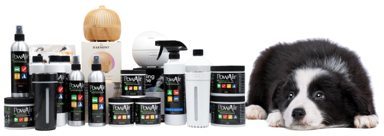 Neutralise odours instantly with PowAir | PowAir.co.uk